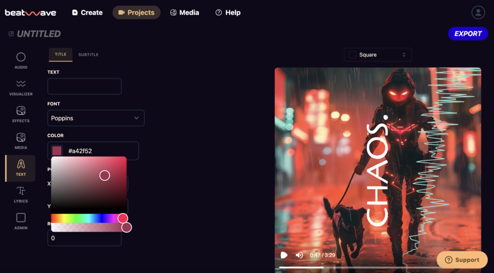 Music Visualizer Online - Create Visualizer Music Videos Easily