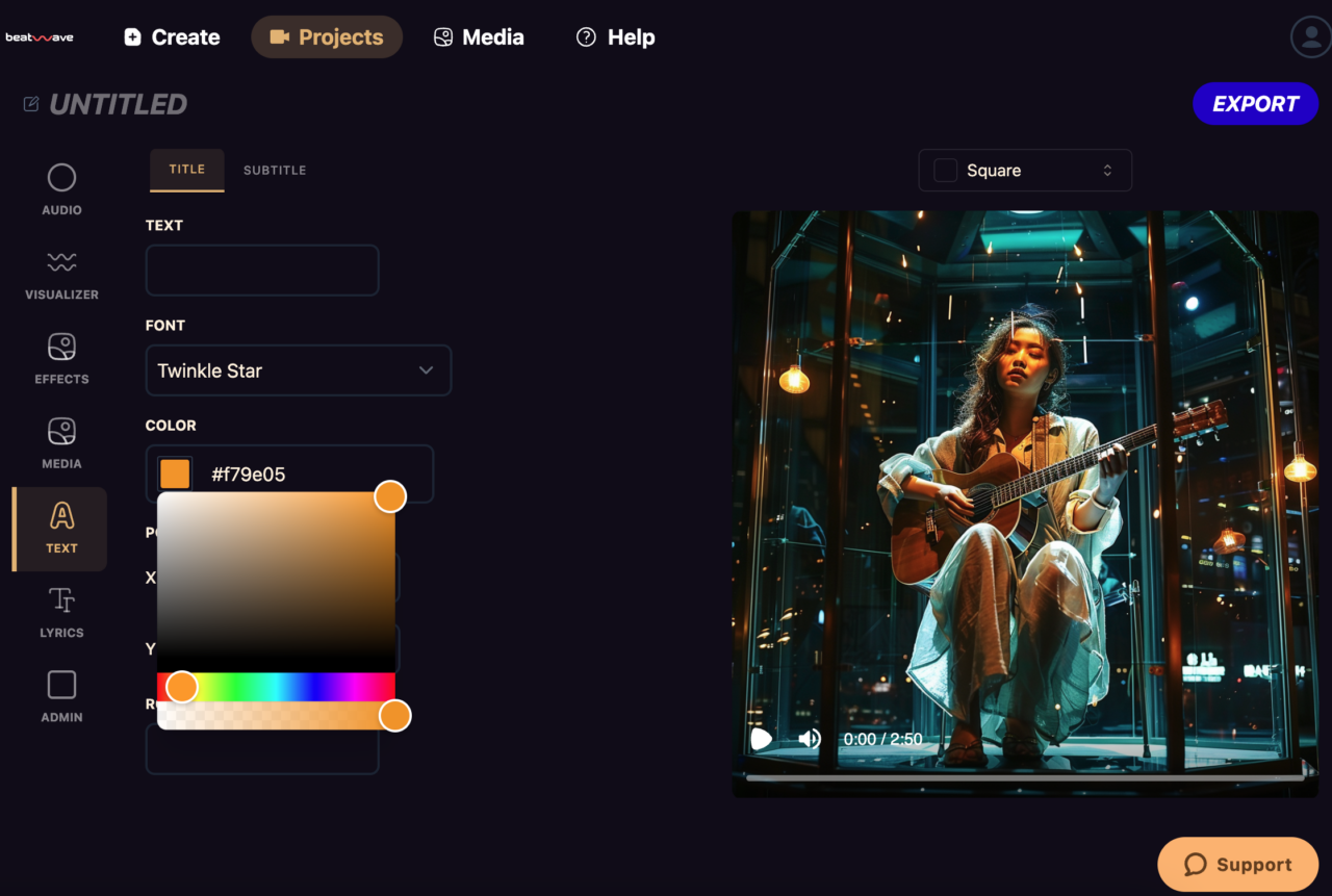 Audio Visualizer Online Creator - Create Pro Visualizers Easily